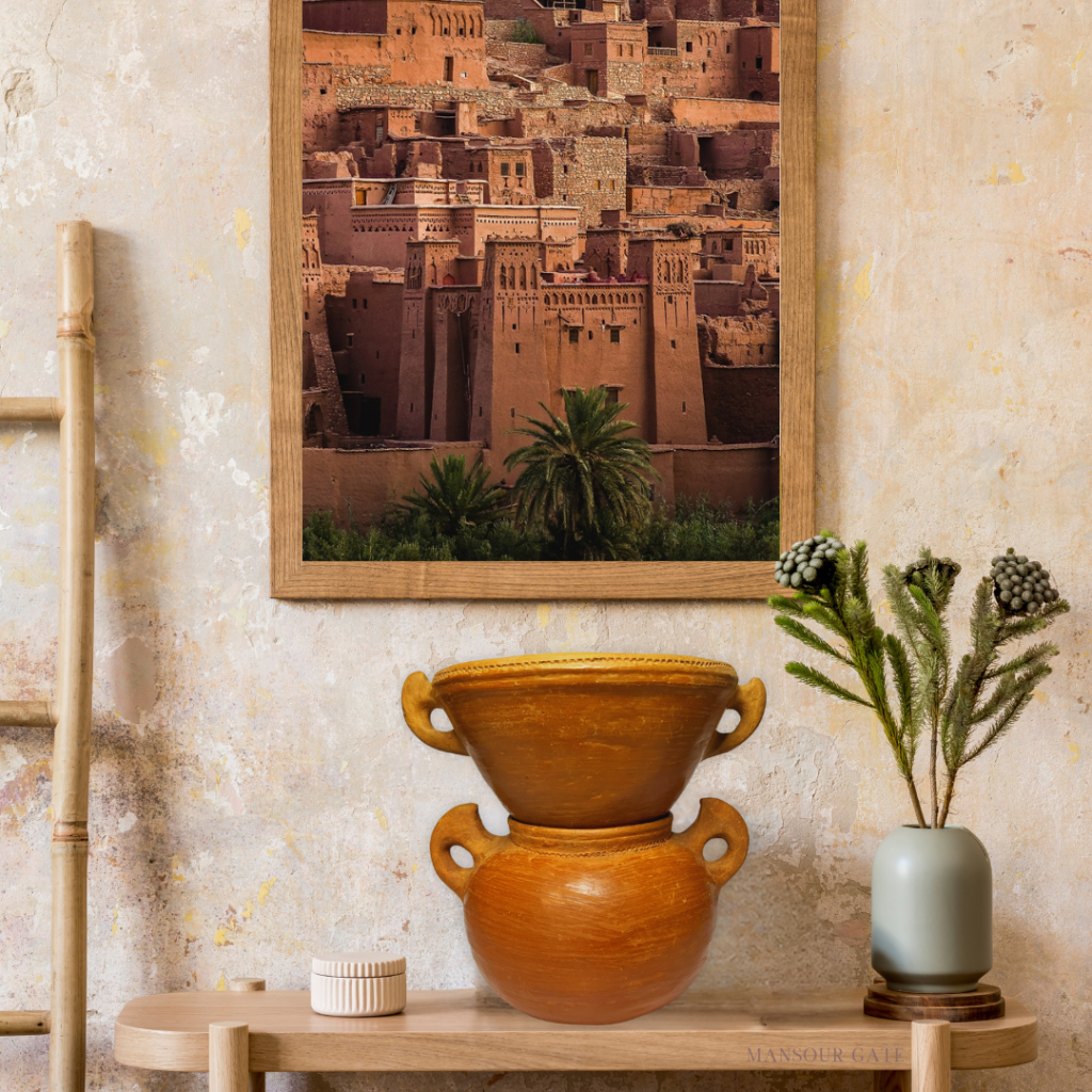 Vintage Clay Steamer & Basket Pot – A Heritage Masterpiece